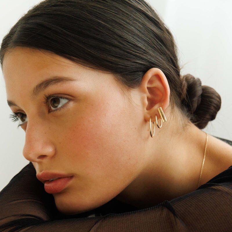 עגילי Anna | זהב 14K – Shak-it jewelry